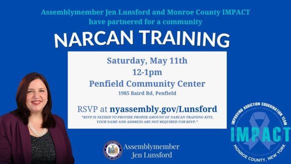 Assembly Member Jen Lunsford Partners with IMPACT for NARCAN Training ...